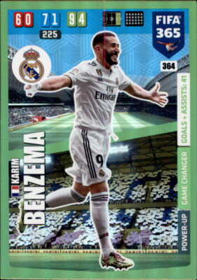 Panini Fifa 365 2020 Karten Cards 364 - Karim Benzema - Game Changer | eBay