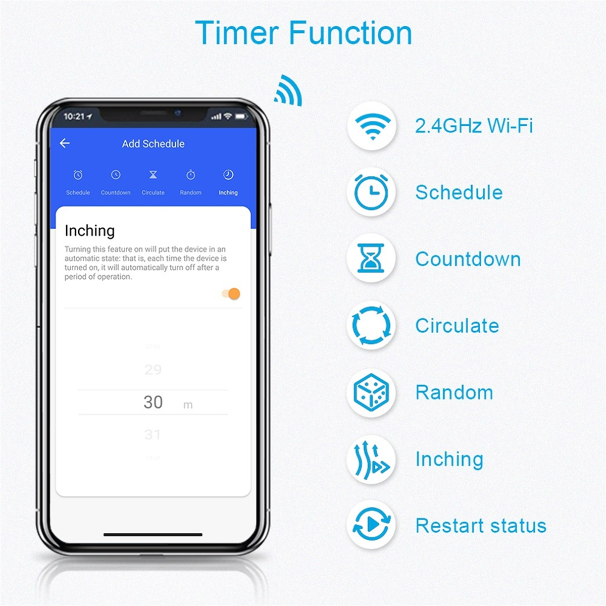 Tuya WiFi Boiler Water Heater Switch 20A Panel Timer Schedule Voice4370 ...