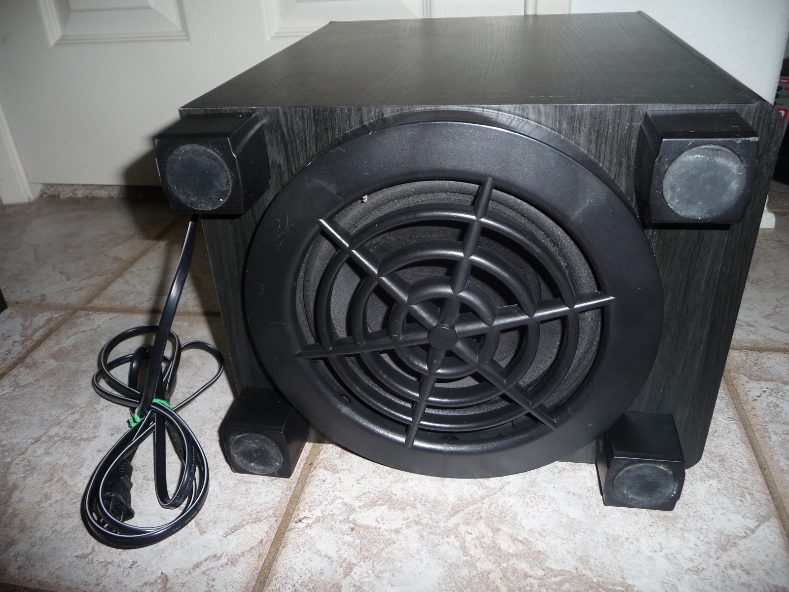 TEAC LSR-100 Black 3.1 Speaker System Powered Subwoofer, Two Satellites ...