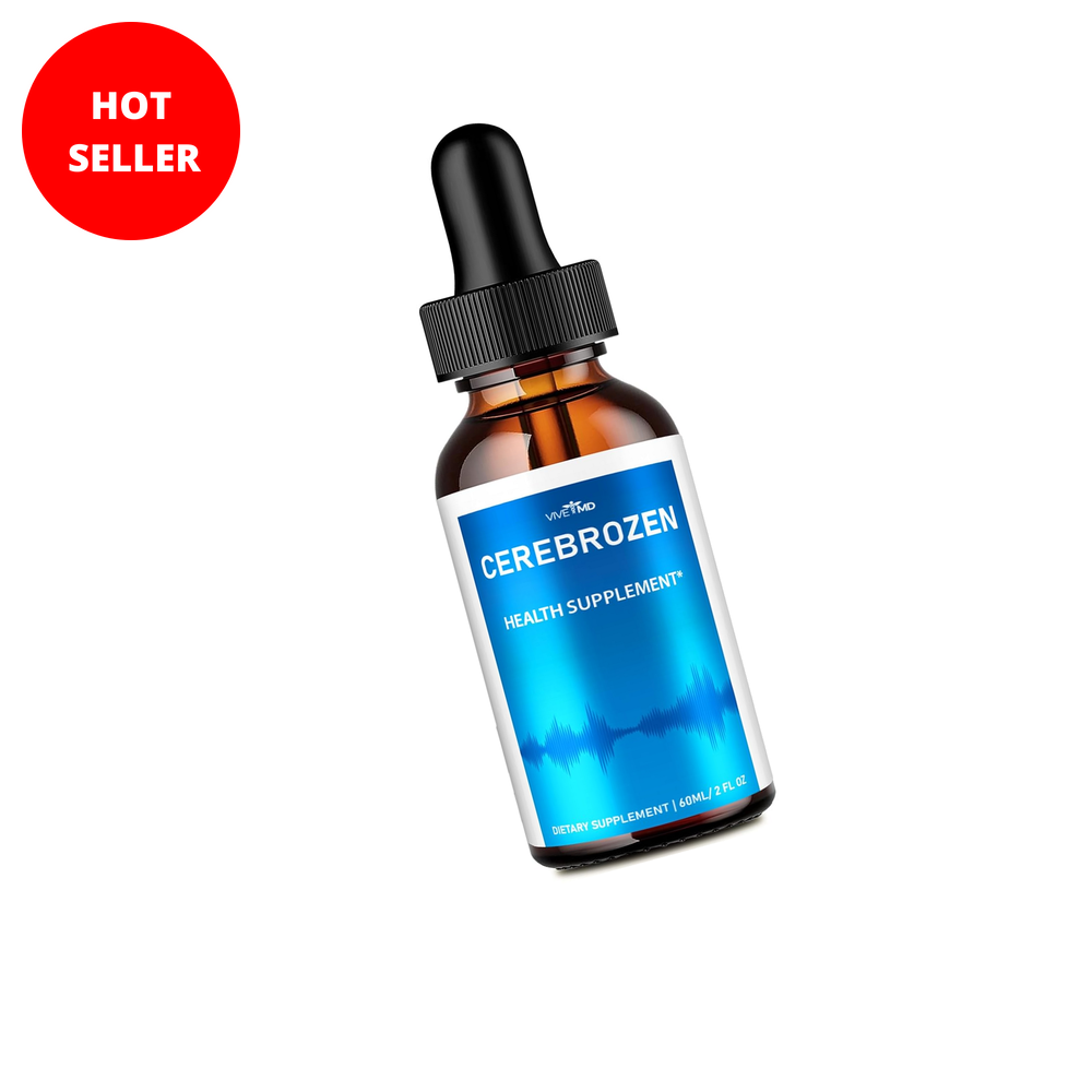 CEREBROZEN™ Tinnitus Relief Liquid Ear Drops Hearing Support Supplement ...