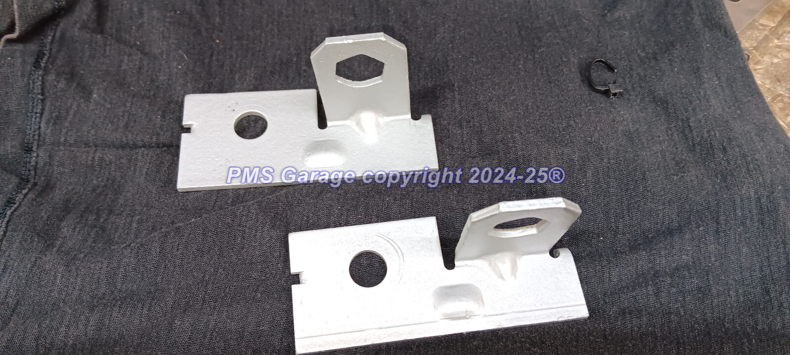 1977-1979 Ford F250 4wd Front Frame Brake Line Bracket Mount (Restored ...