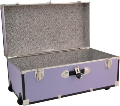 Seward Explorer Lilac Trunk with Wheels and Lock SWD6115-30 | eBay