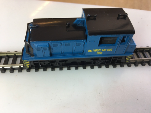 Lima Baltimore & Ohio Switcher Black Horns 5006 Runs See Notes N Scale ...