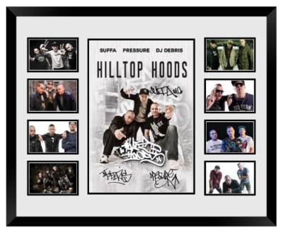 Hilltop Hoods Suffa Pressure DJ Debris Photo Poster Limited Edition ...