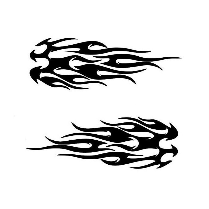Flame Animal Stencils