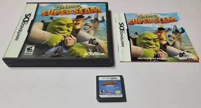 Shrek SuperSlam - Nintendo DS DSL DSI 3DS 2DS COMPLETE CIB | eBay