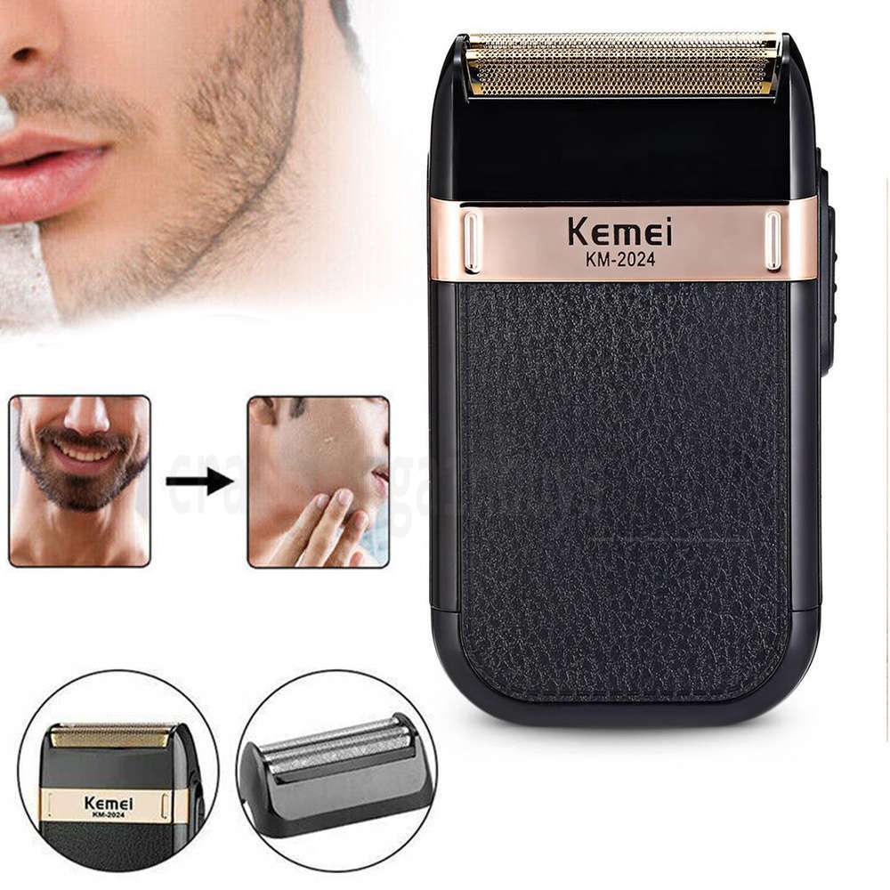 Electric Foil Shaver Reciprocating Cordless Razor Hair Clipper USB ...
