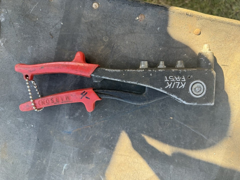 Sherman Marson 39000 HP-2 Professional Hand Riveter | eBay