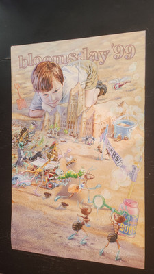 1999 KEN SPIERING BLOOMSDAY COLOR POSTER | eBay