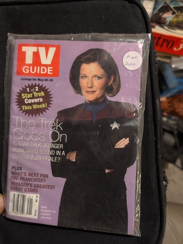 2000 TV Guide(STAR TREK:VOYAGER/DEGRASSI HIGH/JERI RYAN/KATE MULGREW/SU ...