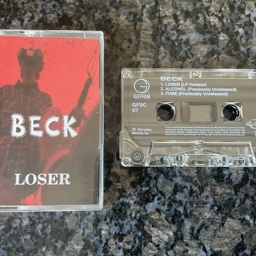 Cassette Single Beck Loser Geffen Records 1994 Electronic | eBay