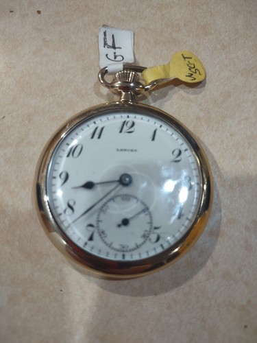 Lancet antique pocket watch with second hand gold filled | eBay