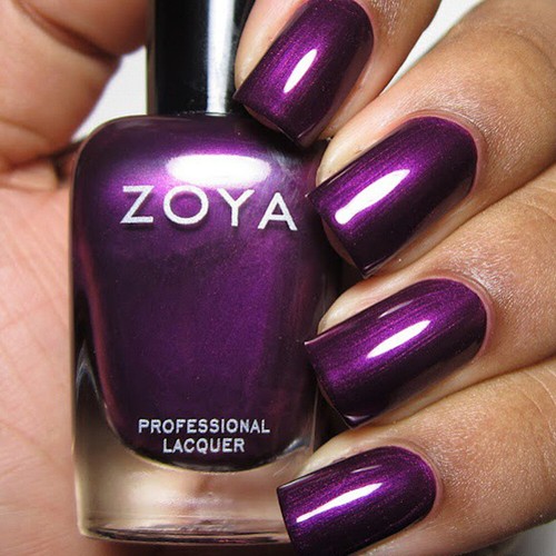 Zoya Haven - Deep Plum Purple Shimmer Nail Polish ZP770 | eBay