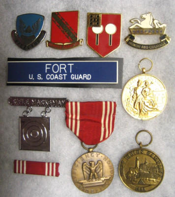 US Military Badges and Medals lot of 10 items | eBay
