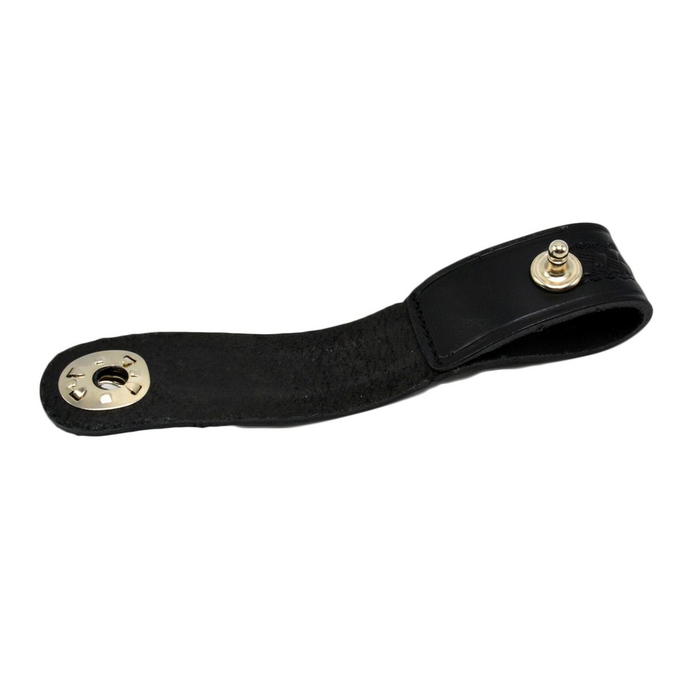 Perfect Fit Basketweave Leather Handcuff Strap Holder Safety Snap ...