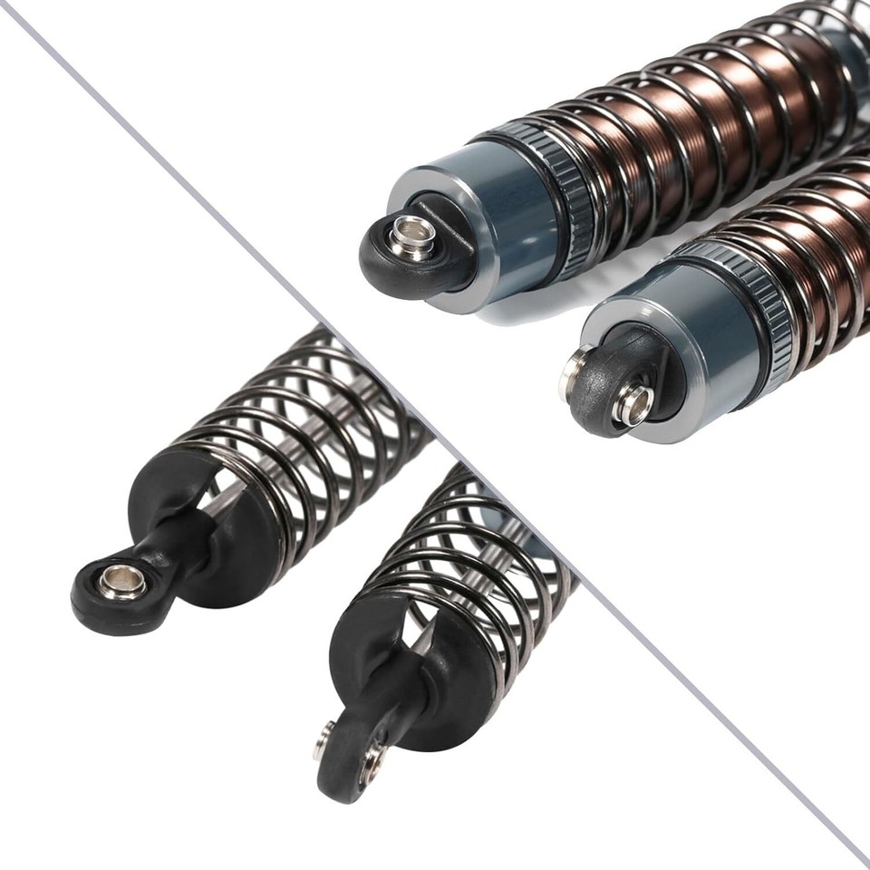 90mm 1/10 RC Oil Shock Absorber for Tamiya Bullhead/Clod Buster/TRX4 ...