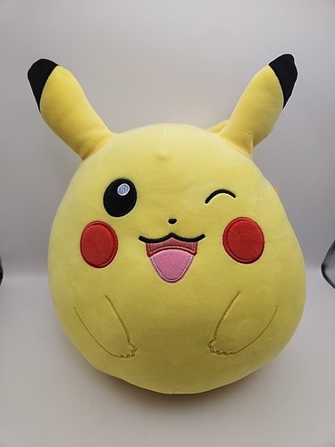 Squishmallow 12 Inch Winking Pikachu Pokemon Plush | eBay