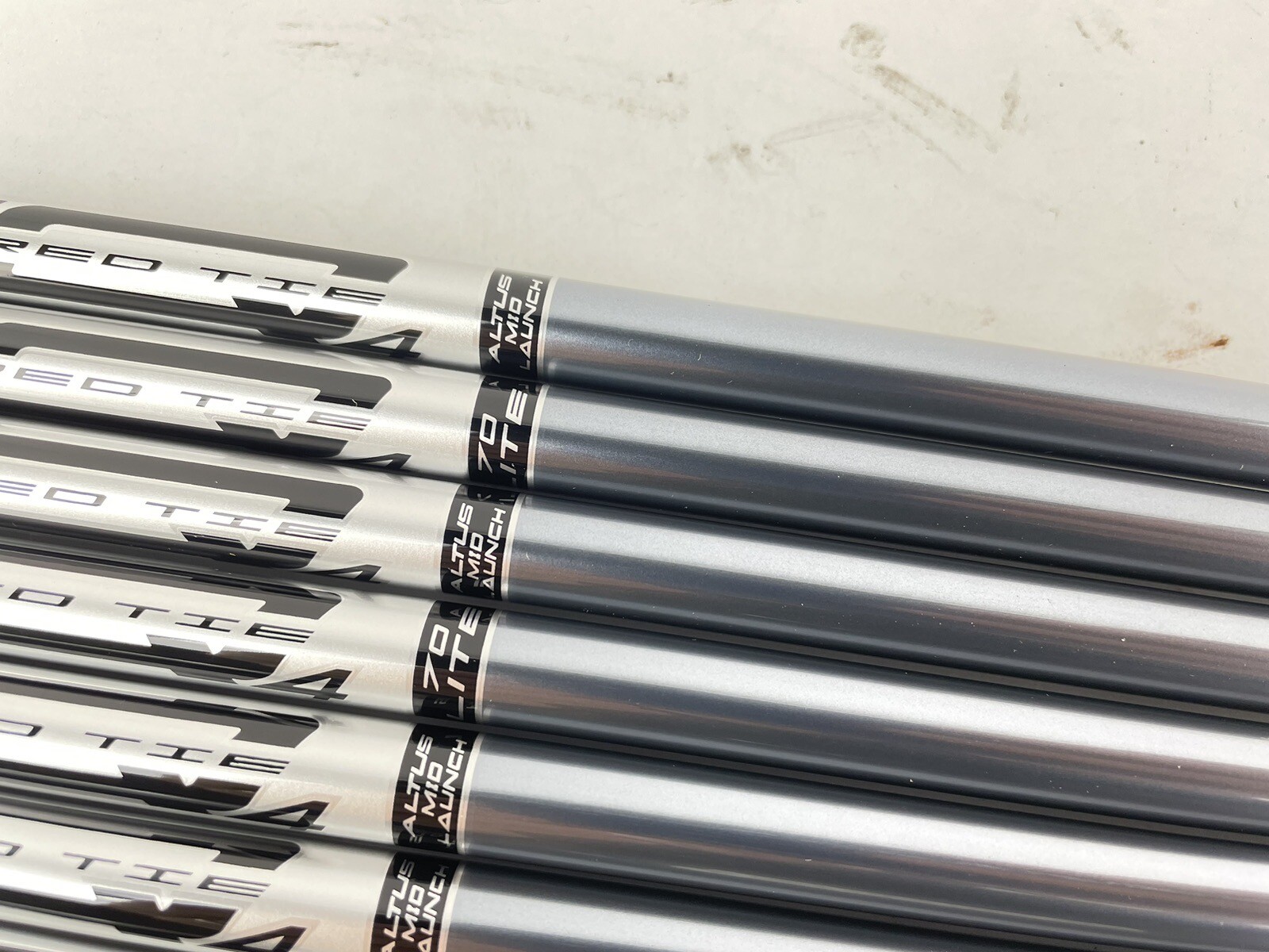 Matrix Ozik Red Tie Iron Shaft Set (9) Lite Senior Graphite Q4 42” /New ...