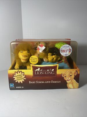 Disney's The Lion King Baby Simba & Family Set in Box Collectible Rare ...