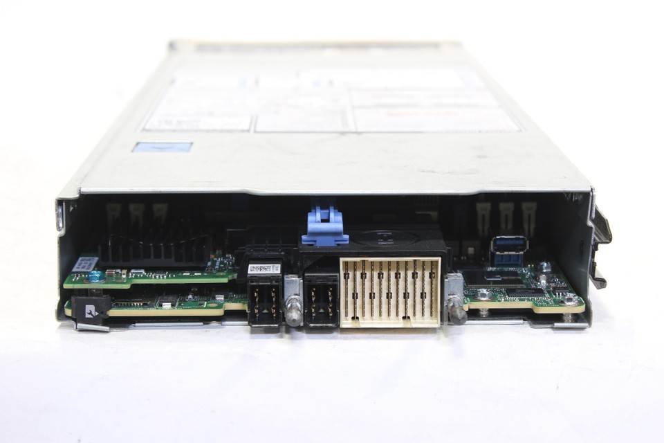 Dell Poweredge M640 Blade Server x2 Intel Xeon Gold 6136 3.00GHz 32GB ...
