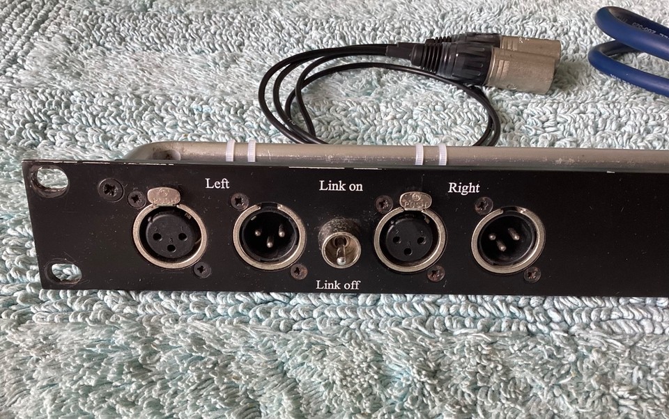 Amp Rack Panel / 1U 19” / Signal & Speaker / XLR & NL4 / Tested ...