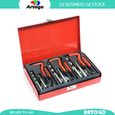 Warren & Brown Tool 88pc Thread Repair Set With M5 M6 M8 Storage Case ...