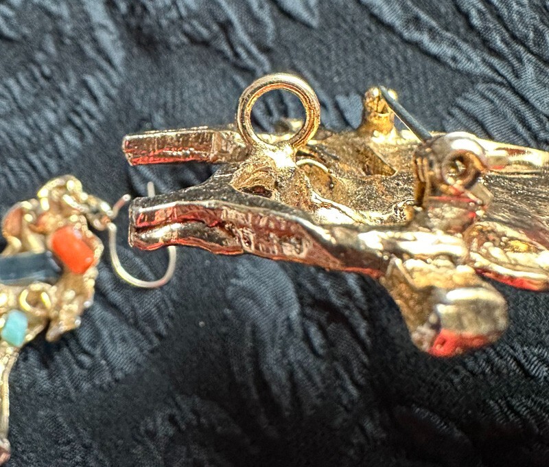 TUMARKIN-Brutalist Signed/Israel / Brooch and Earrings Vintage | eBay