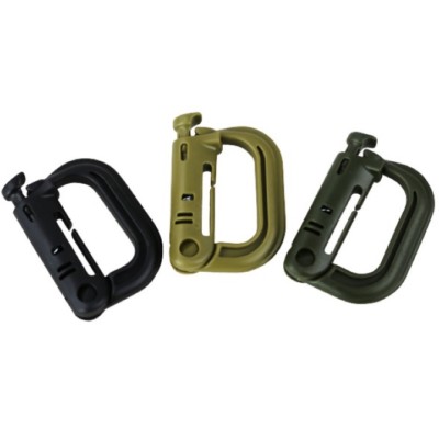 ARMY TACTICAL SPECIAL OPS CARABINER x2 MOLLE CARABINA CLIP WEBBING ...