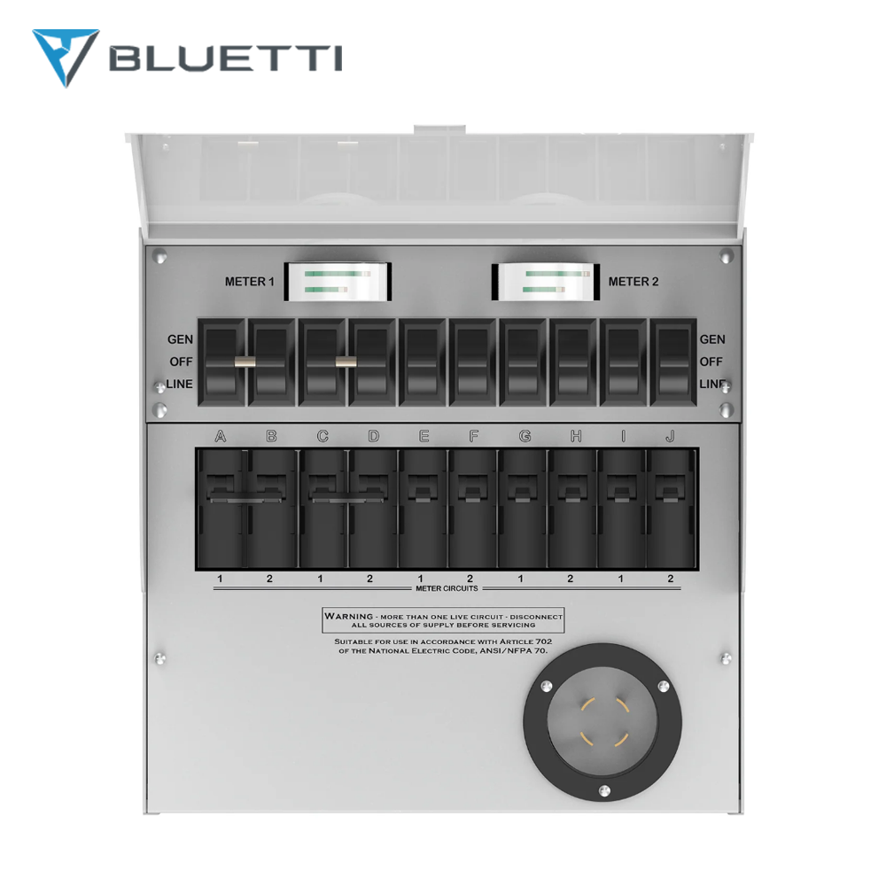 BLUETTI Distribution Box Connect AC300/AC500/EP500P to the Home Main ...