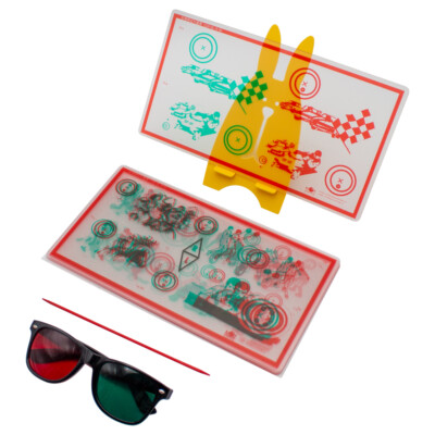 Fixed Tranaglyph Vision Therapy Convergence Insufficiency Eye Training ...