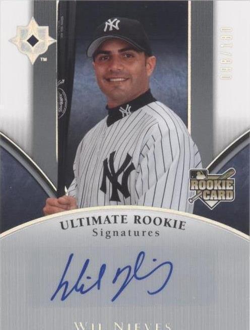 2006 Ultimate Collection - Ultimate Rookie Signatures Wil Nieves #160 / ...