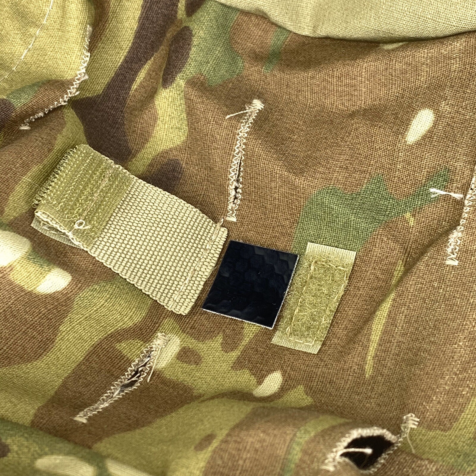 4pk 3/4” IR Infrared Tab Sew-on Square Patch For ACH/MICH Helmet Cover ...