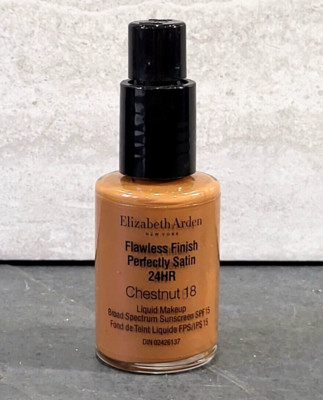 Elizabeth Arden Flawless Finish Perfectly Satin Foundation ~ Chestnut ...