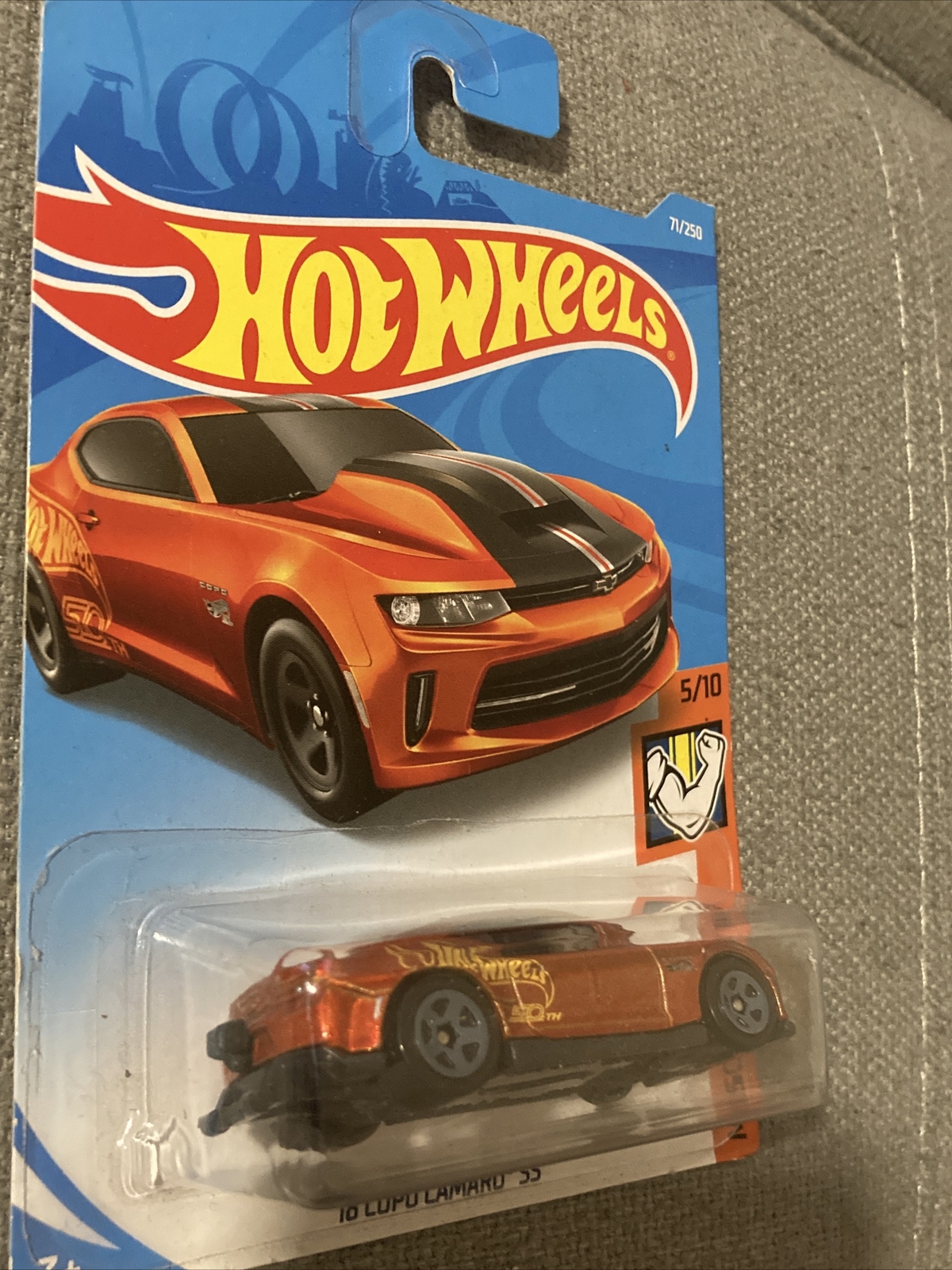 Hot Wheels 2017 '18 Copo Camaro SS Orange #71 Muscle Mania 5/10 New ...