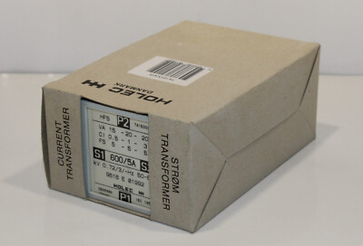 Holec HF5 Current Transformer 600/5A NEW | eBay
