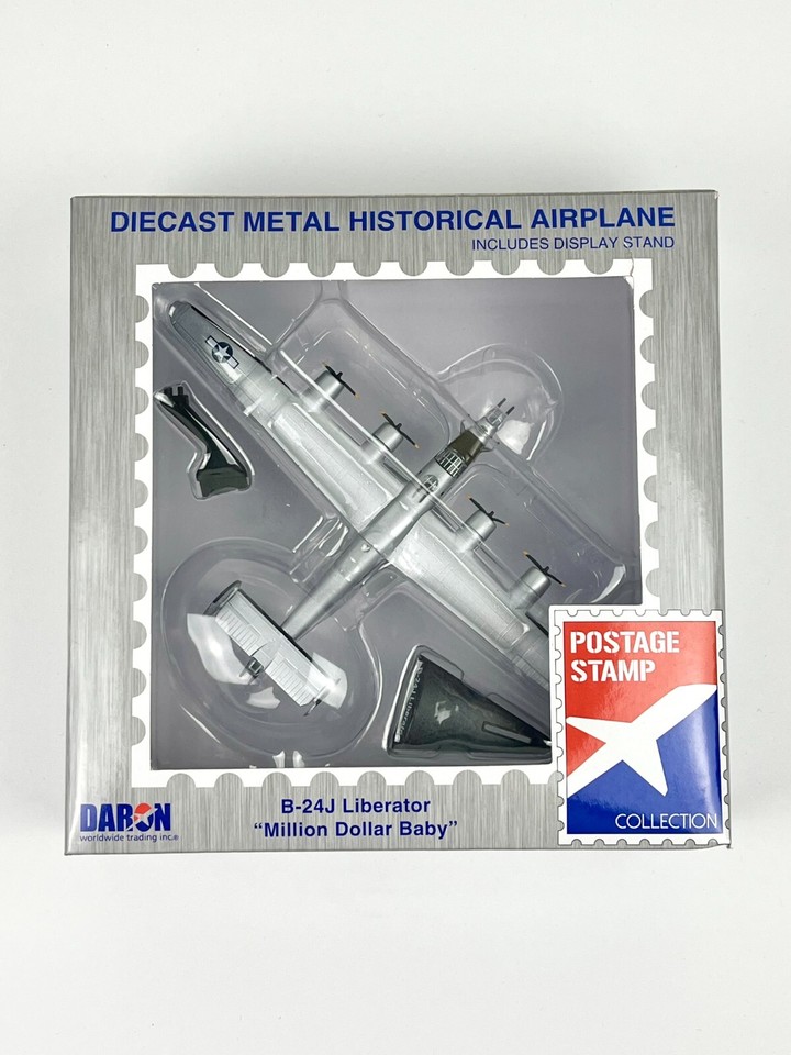 Daron Postage Stamp Diecast Model Airplanes with Stand Collectible Toys ...