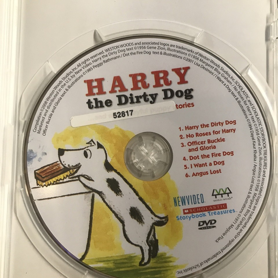 Scholastic Video Collection DVDs Storybook Treasures Lot of 15 Children ...