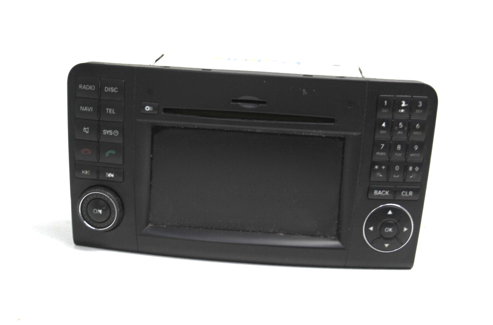 2009-2011-2013 MERCEDES W164 ML350 Radio Navigation Screen CD PLAYER ...
