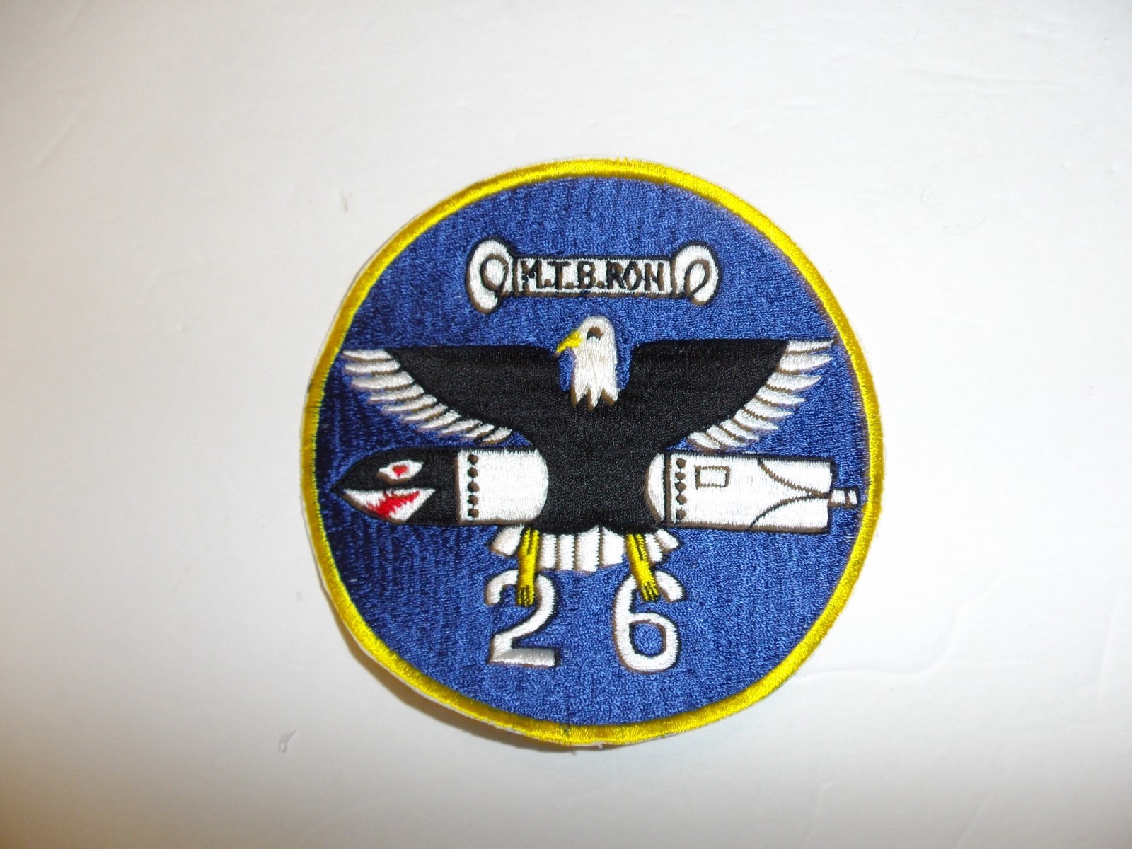 b2080 WW2 US Navy PT patch Patrol Motor Torpedo Boat Squadron Ron 26 ...
