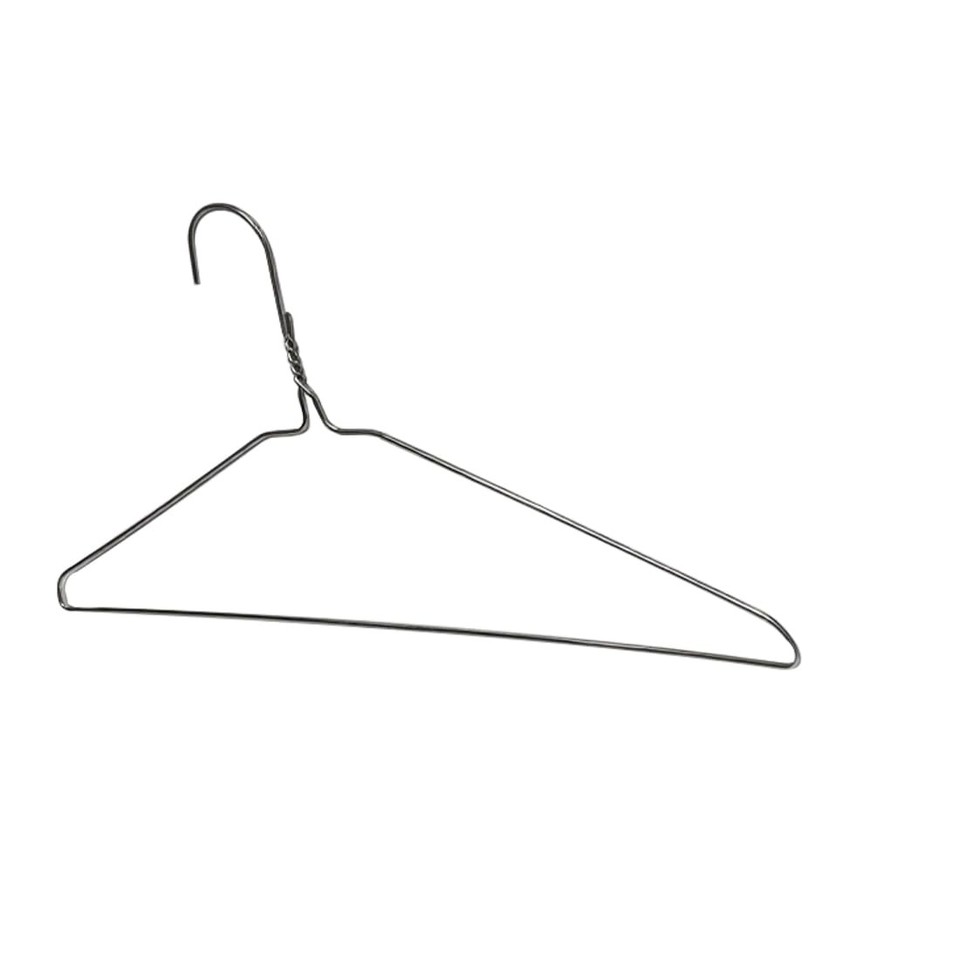 20 Pack Stainless Steel Wire Hangers Heavy Duty Metal Wire Clothes ...