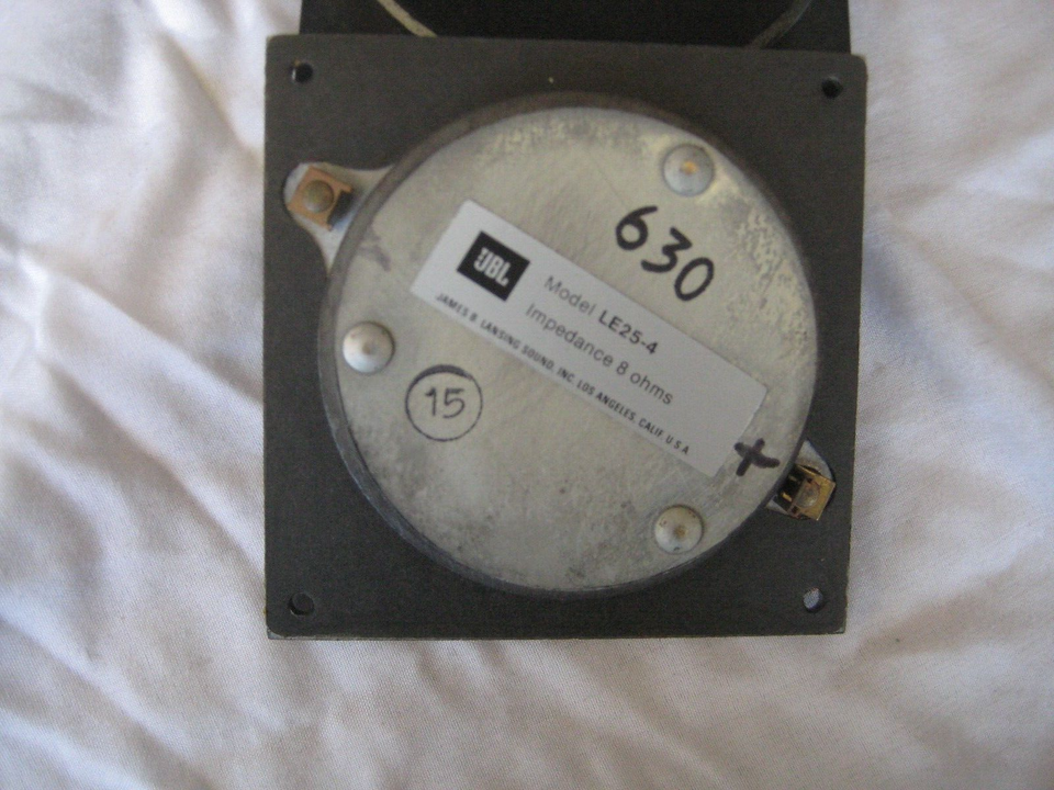 JBL LE25-4 tweeters,8 ohms, one pair original, nice condition | eBay