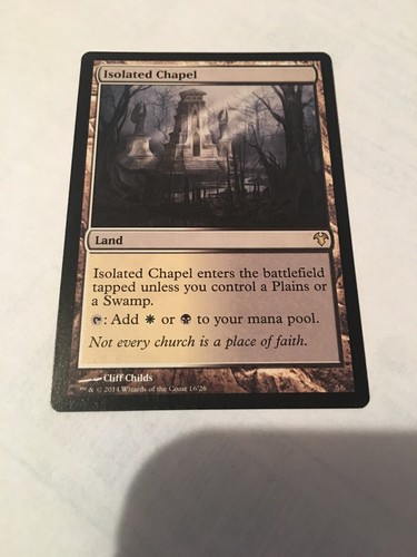 Isolated Chapel MTG Magic the Gathering | eBay
