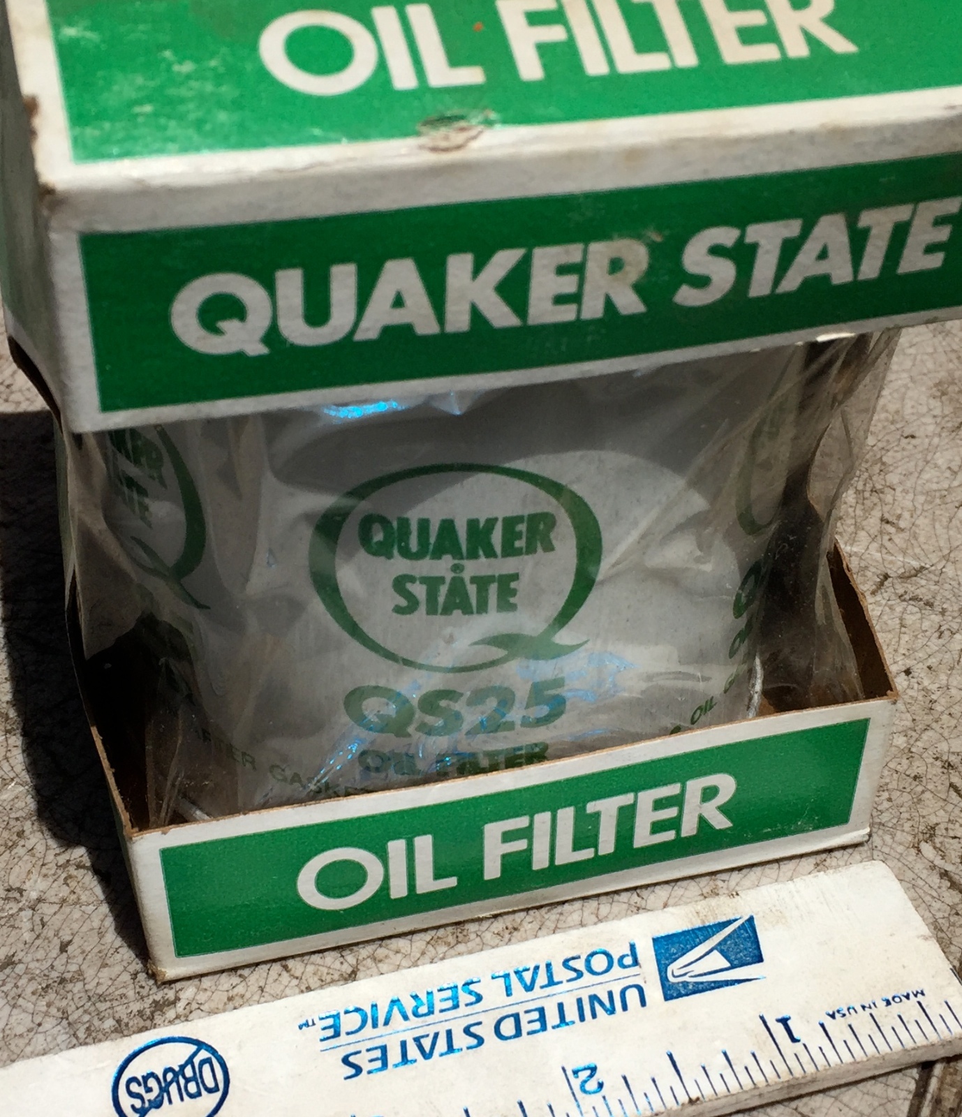 Quaker State oil filter, QS 25,. NOS. Item: 4215 | eBay