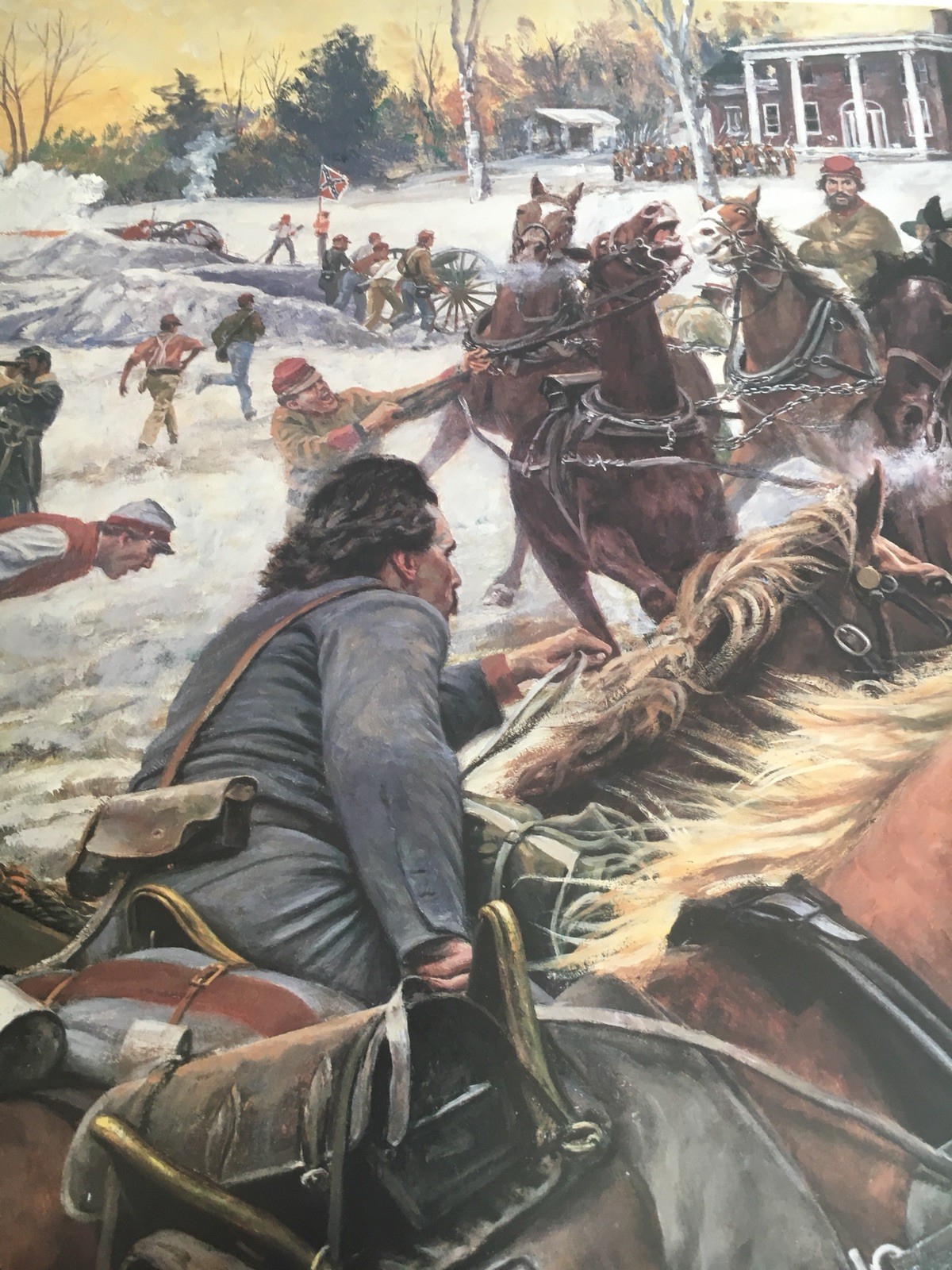 "Post of Honor" Don Stivers Signed Limited Ed Collectible Civil War ...