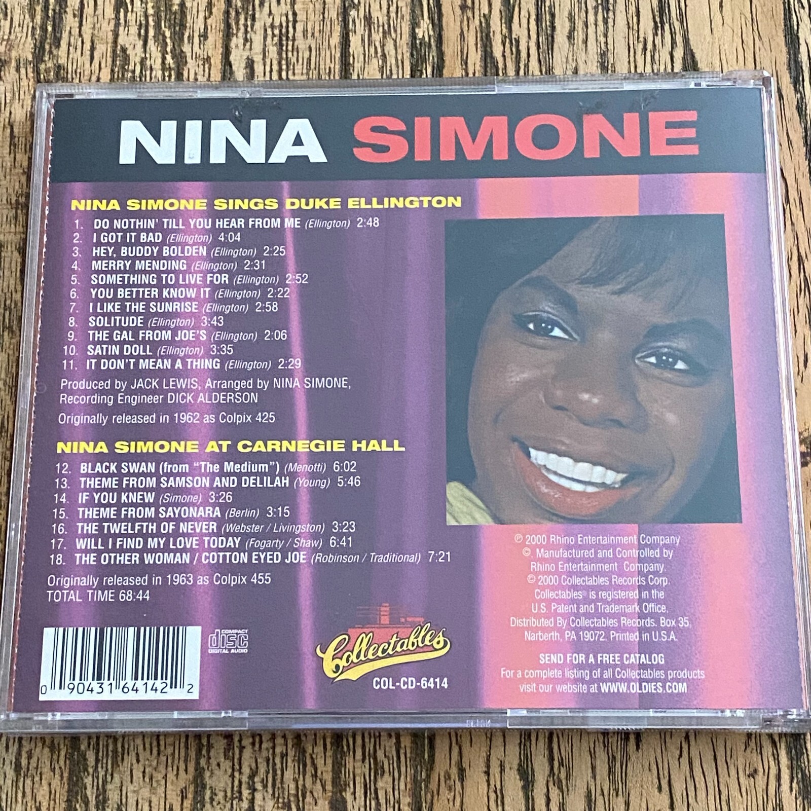 Nina Simone, Nina Sings Duke Ellington | eBay