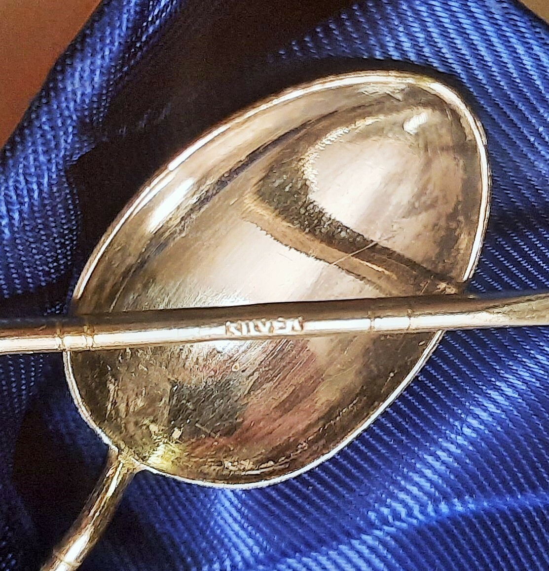 1950 CHINA vtg chinese sterling silver teaspoon hong kong dragon coin ...