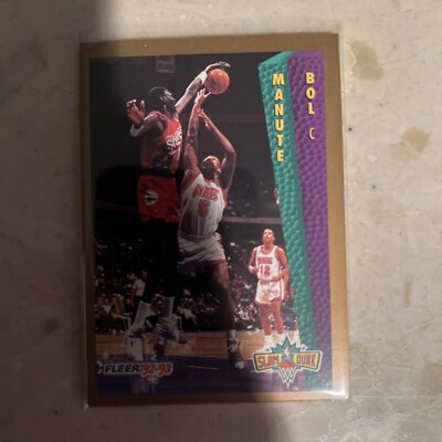 1992-93 Fleer - Slam Dunk #285 Manute Bol | eBay