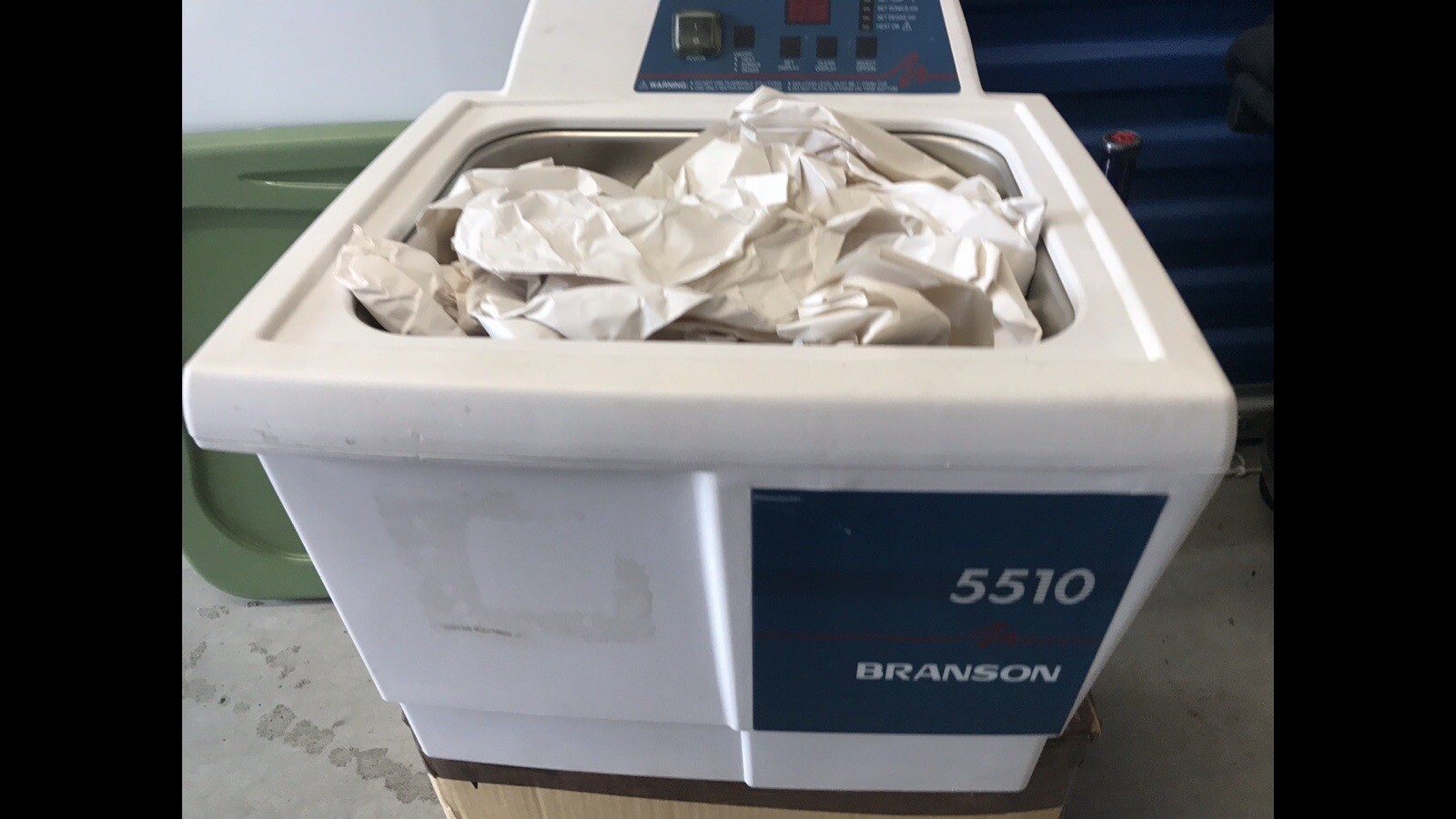 BRANSON 5510 Bransonic Ultrasonic Cleaner With Lid for sale online | eBay