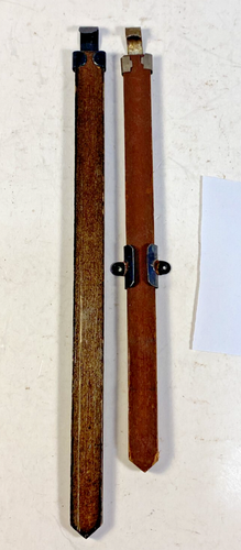 Lot of 2 Wood Cuckoo Clock Pendulum Rods 6 5/8'' and 5 3/4'' Tall | eBay