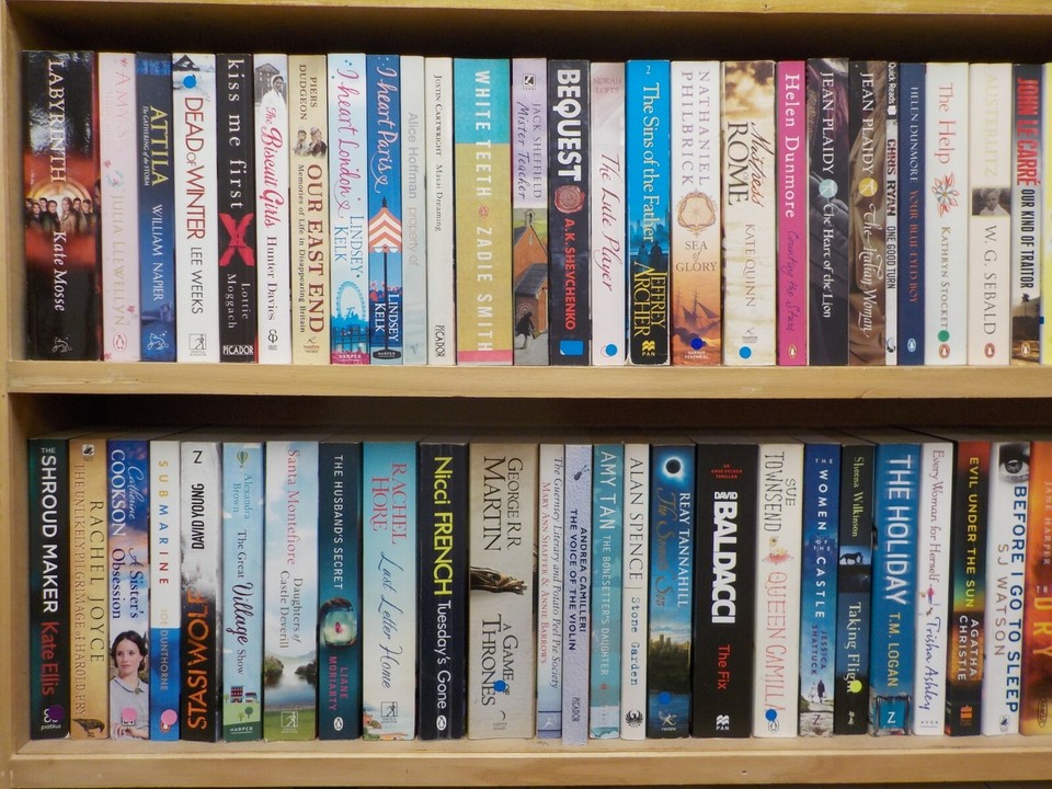 60 Fiction Books Bundle Very Good Condition Paperback Novels Job Lot ...